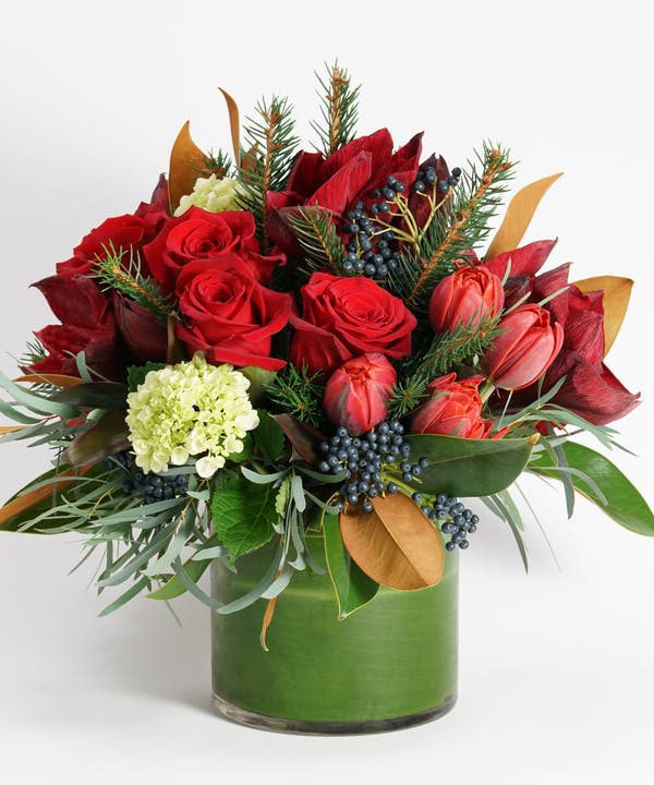 Festive Vase Arrangement